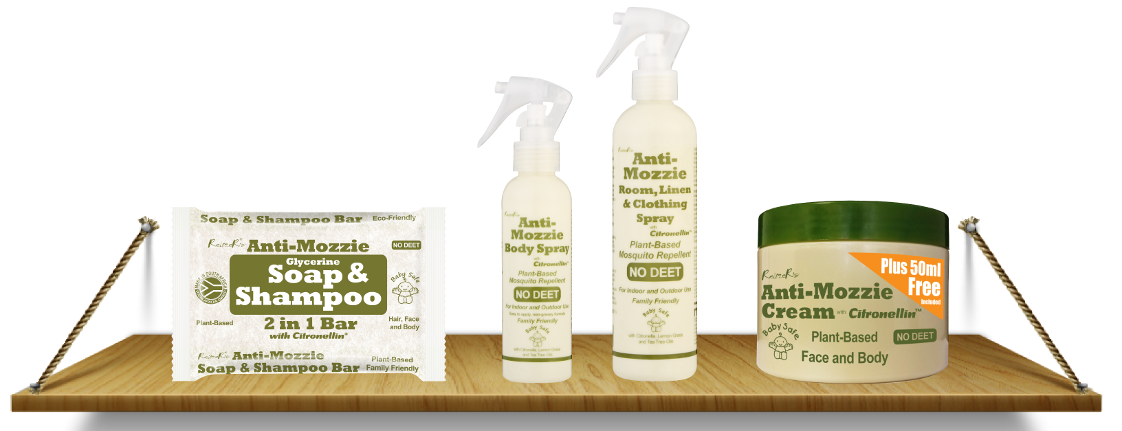 Anti-Mozzie – Plant-Based Mosquito Repellent